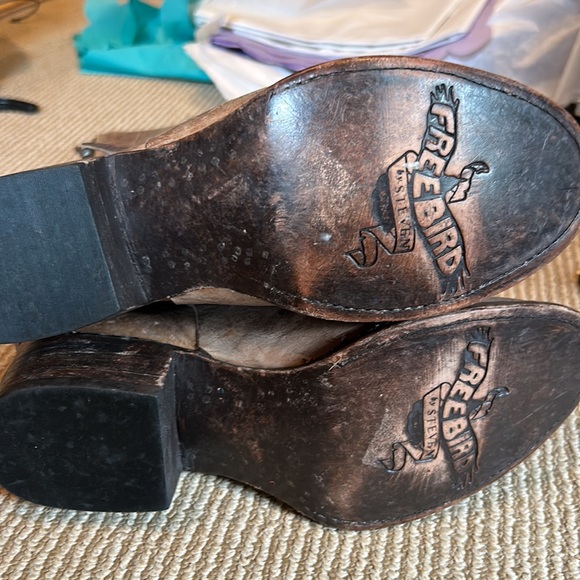 Freebird by Steven | Shoes | New Freebird By Steven Dakota Distressed Leather Brown Boots Size 7 ...